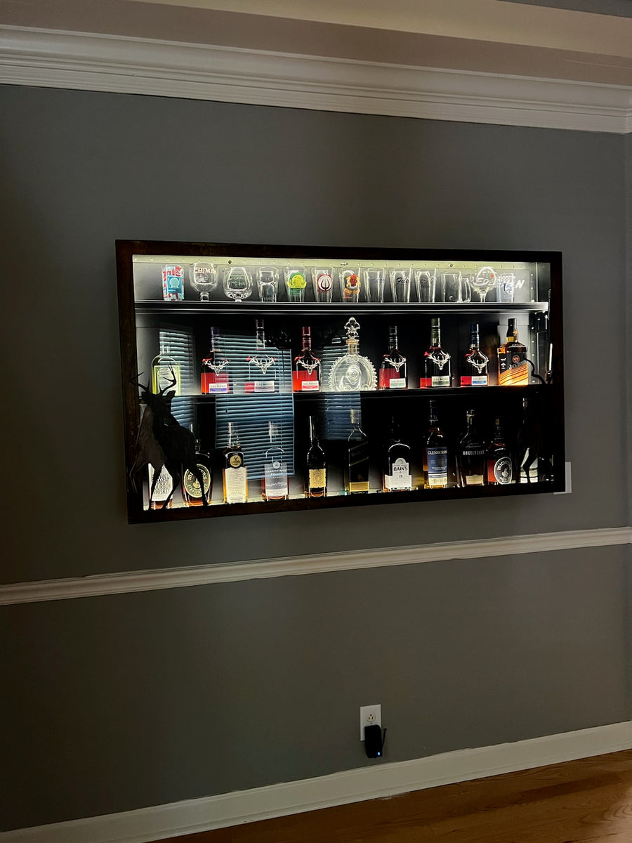 Elevate Your Bourbon Collection with Freeman USA Display Cabinets